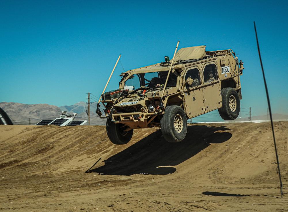 Green Berets Race Flyer 72 Ground Mobility Vehicle in Mint 400 Military ...